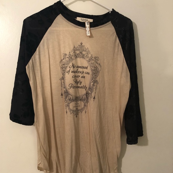 YaYa Club | Tops | Yaya Club Baseball Tee | Poshmark